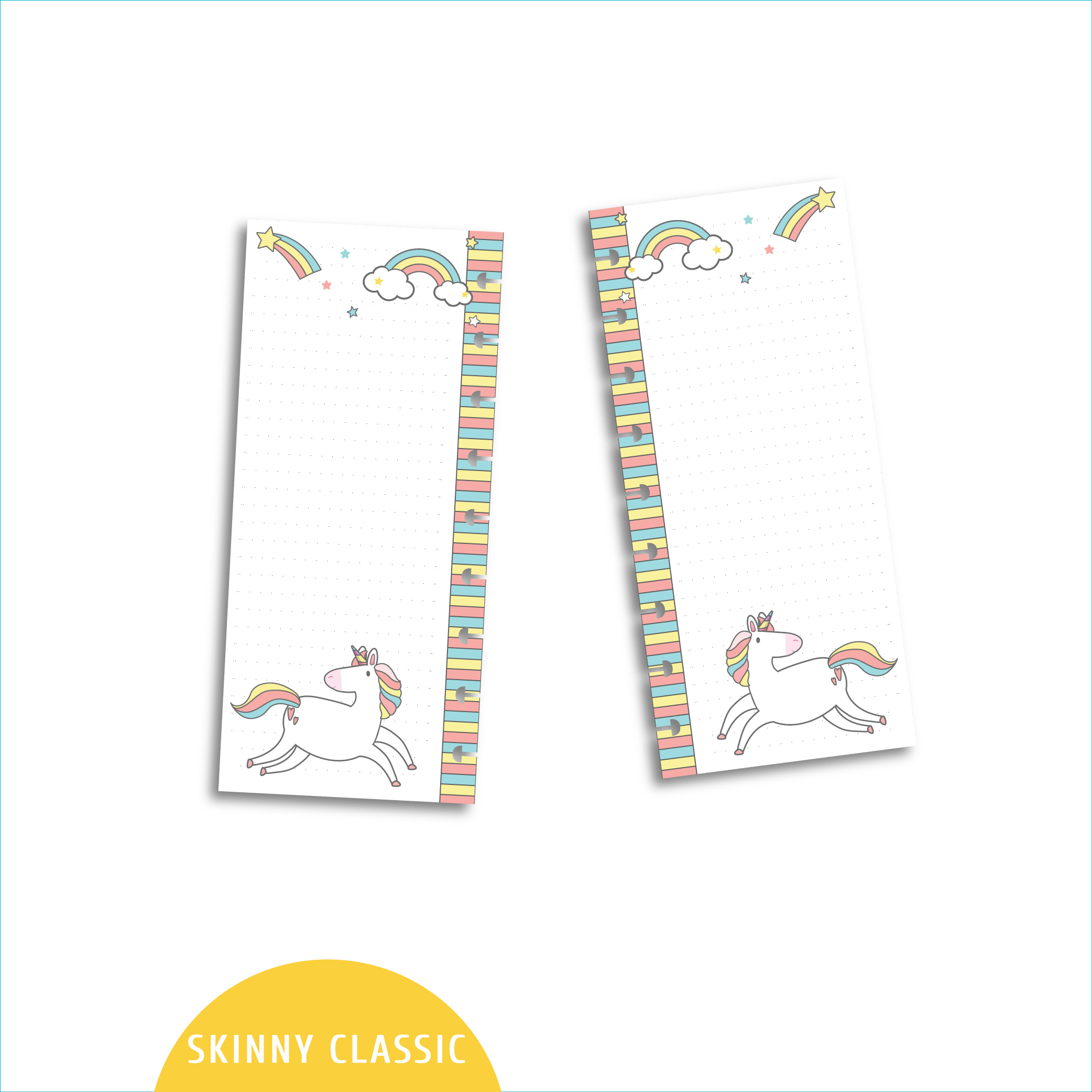 Magical Unicorn Note Planner Pages. Instant Download. - MY COZY PLANNER