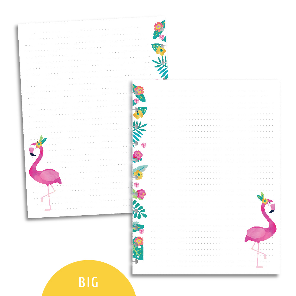 Tropical Summer Note Planner Pages. Instant Download.