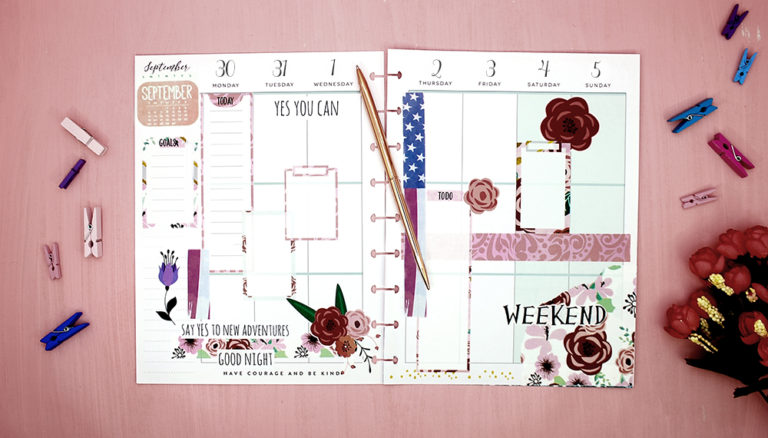 5 Planner Decorating Ideas for Tha Happy Planner Classic